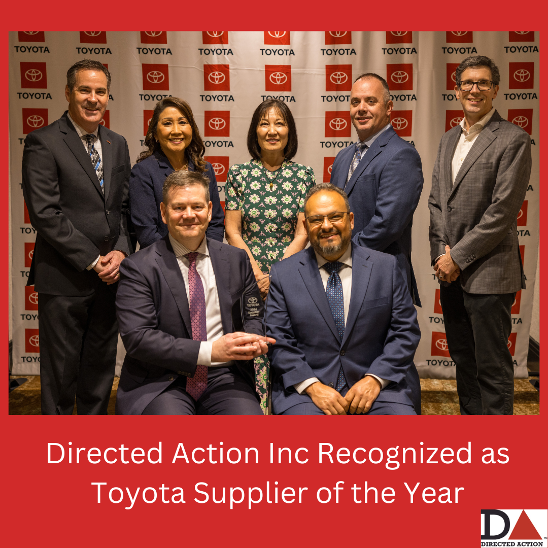 PRESS RELEASE: Directed Action Inc Recognized as Toyota Supplier of the ...